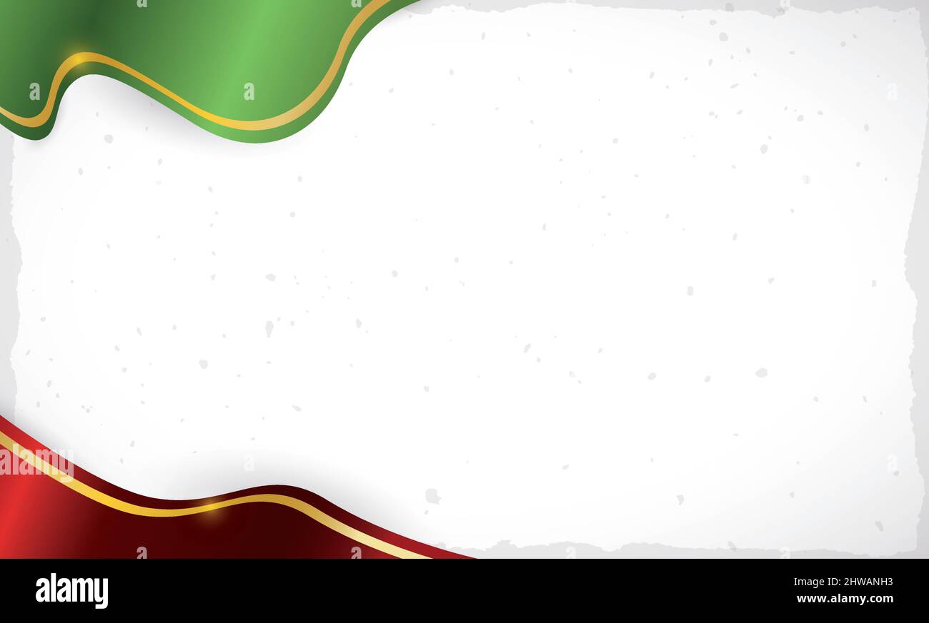 Green Scroll Banner