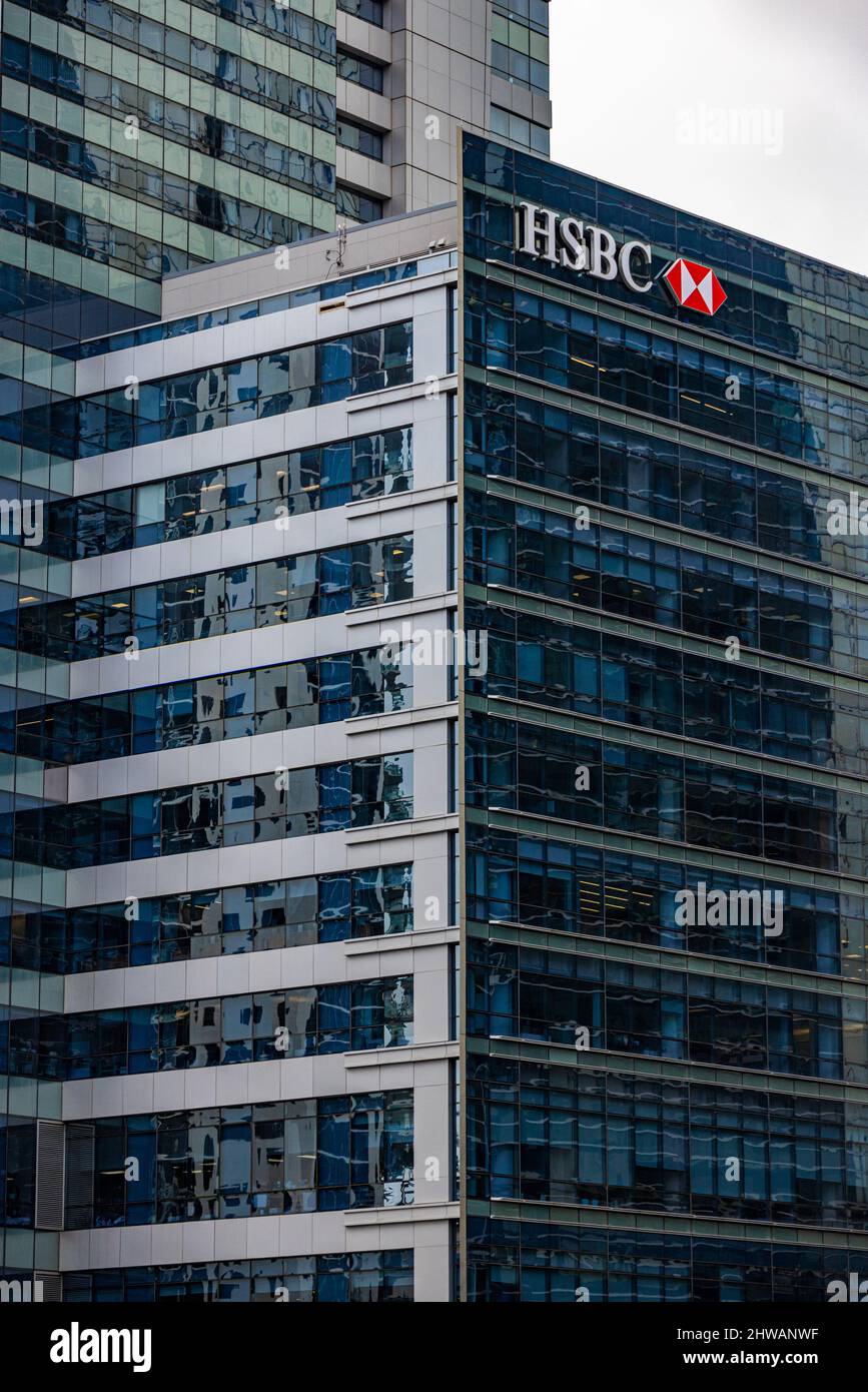 HSBC Tower in Miami downtown financial district - MIAMI, FLORIDA ...