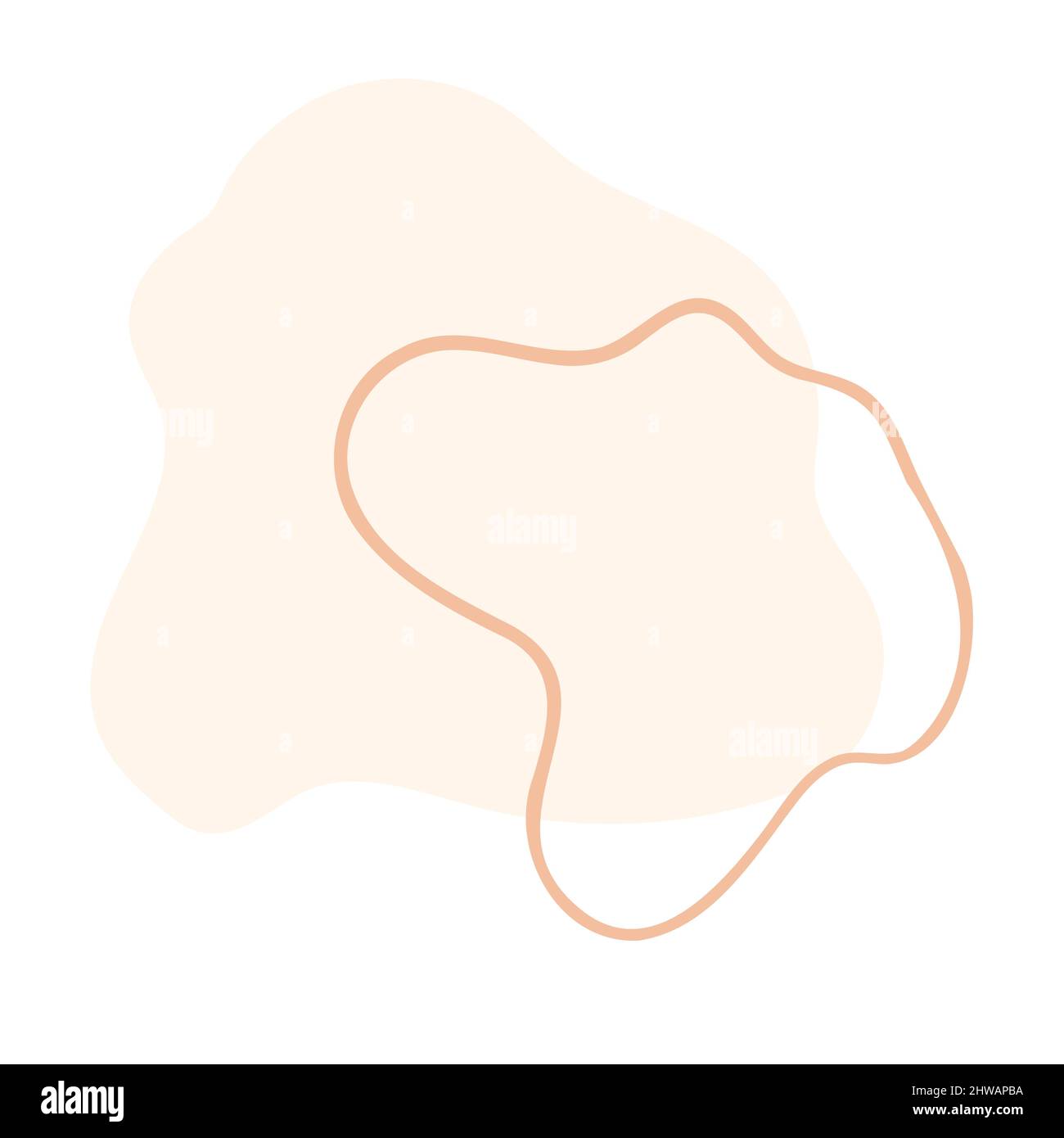 Abstract Geometric Doddle Shape pastel color Stock Vector Image & Art ...