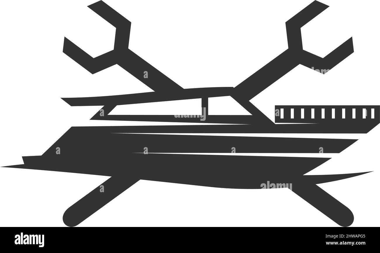 boat ship yacht service logo Icon Illustration Brand Identity Stock ...