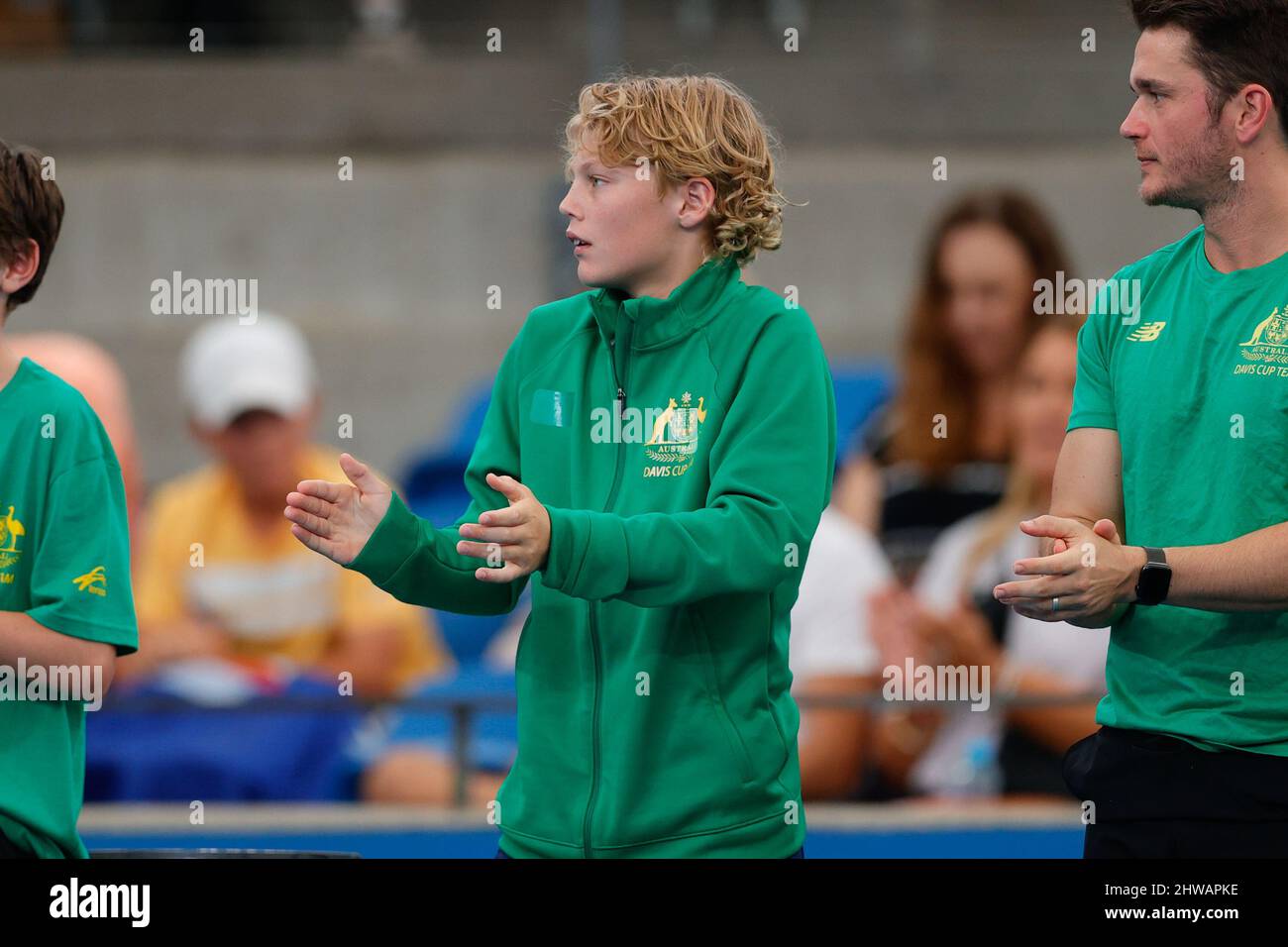 Sydney, Australia. 05th Mar, 2022. Cruz Hewitt son of Lleyton ...