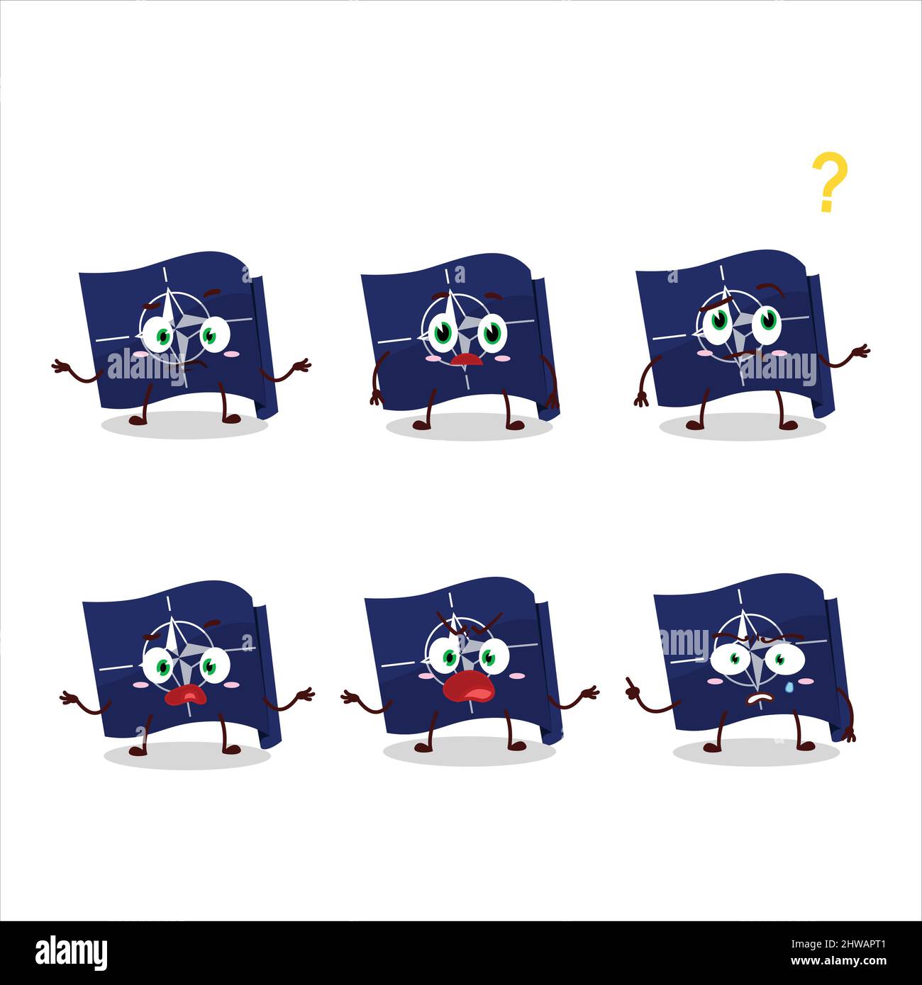 Flag of frozen conflict hi-res stock photography and images - Alamy