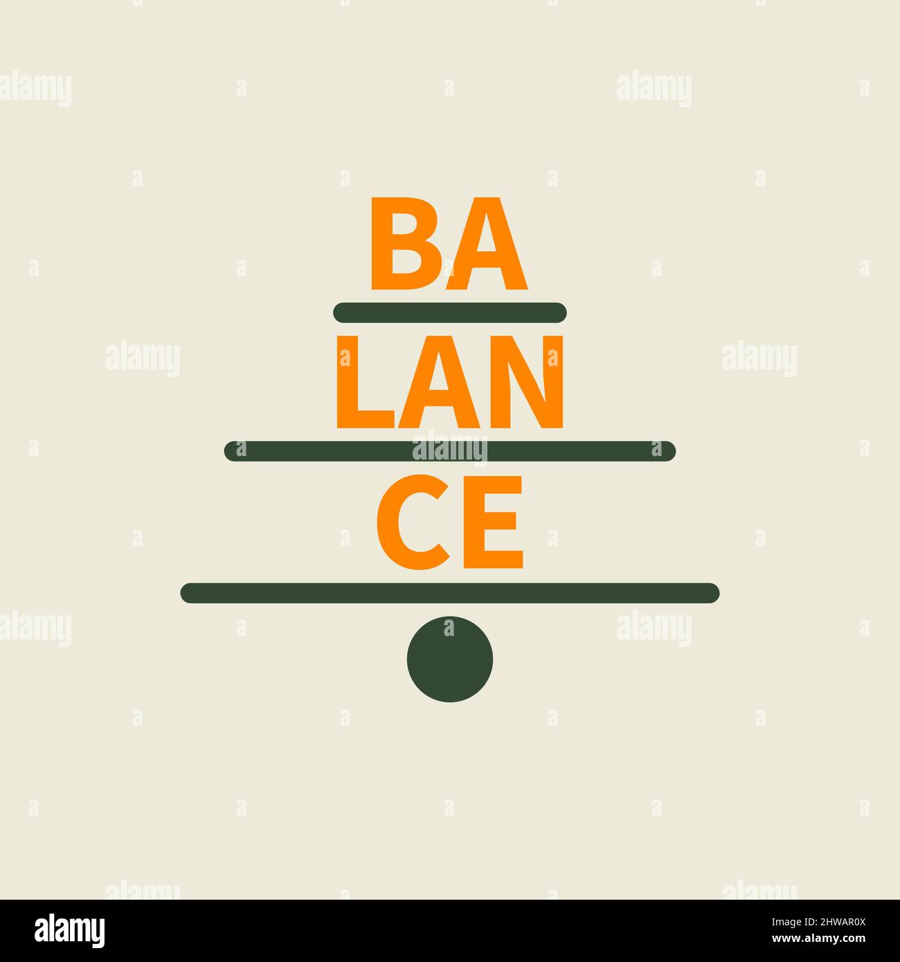 Balance, life coaching, mentor logo. Harmony concept. Life and work ...