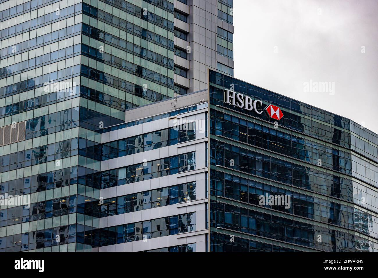 HSBC Tower in Miami downtown financial district - MIAMI, FLORIDA ...