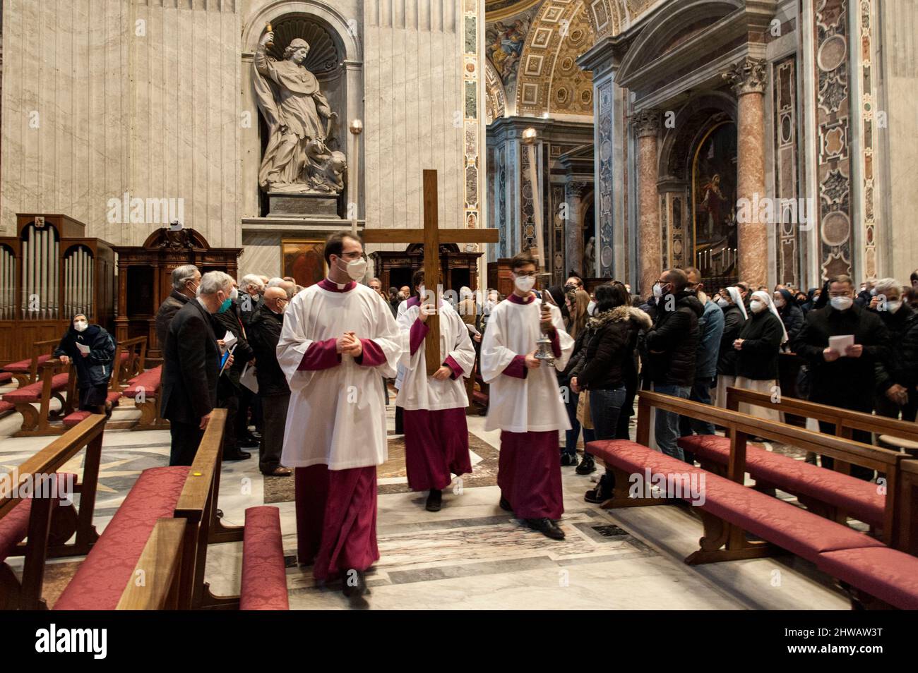 Rome, Italy. 04th Mar, 2022. Italy, Rome, Vatican, 22/03/04. The ...