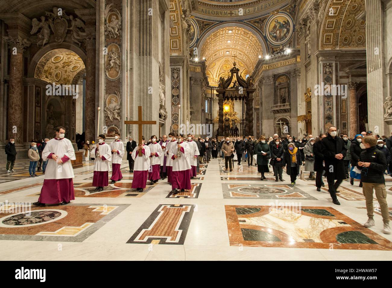 Rome, Italy. 04th Mar, 2022. Italy, Rome, Vatican, 22/03/04. The ...