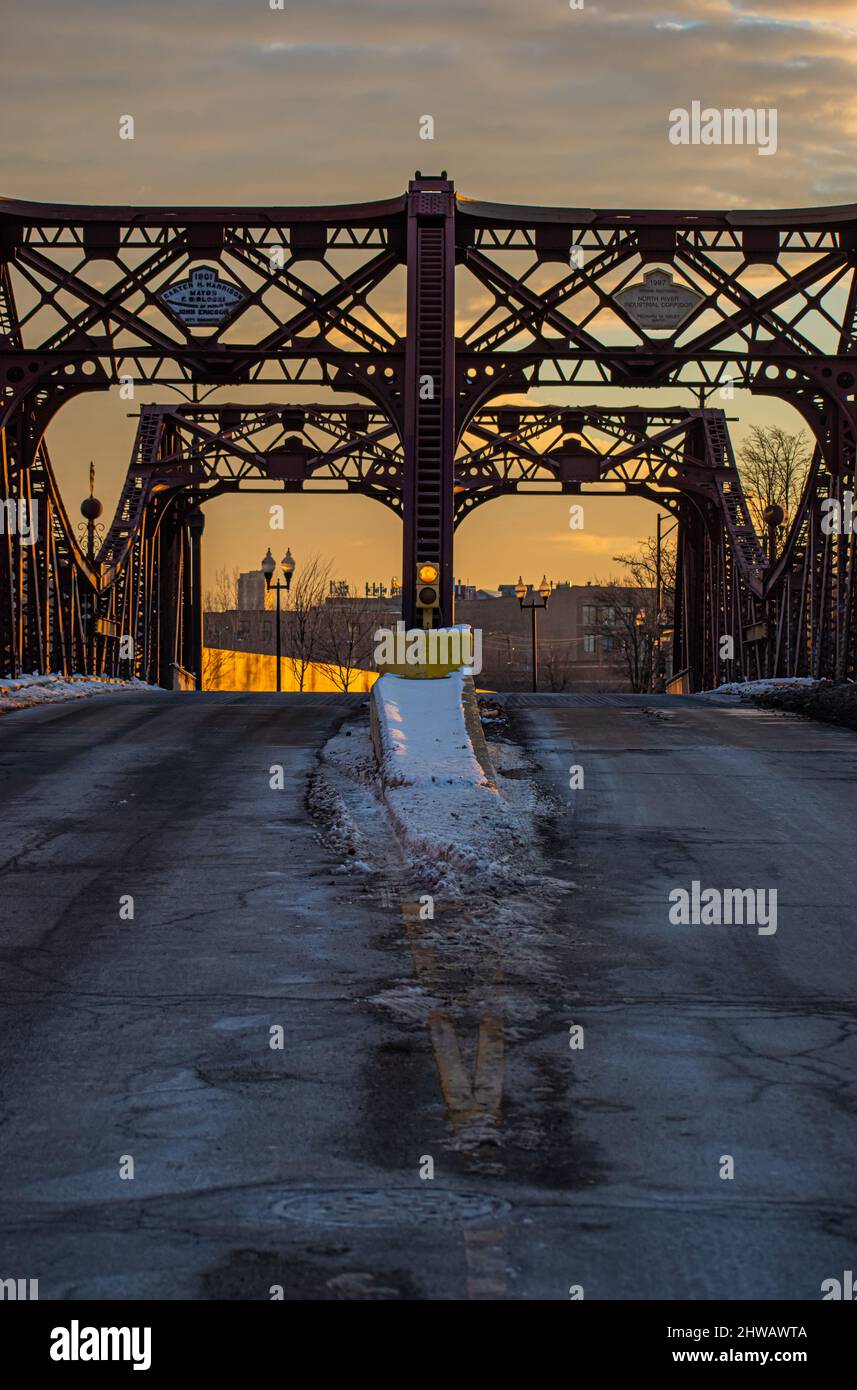 Road leading to a bridge hi-res stock photography and images - Alamy