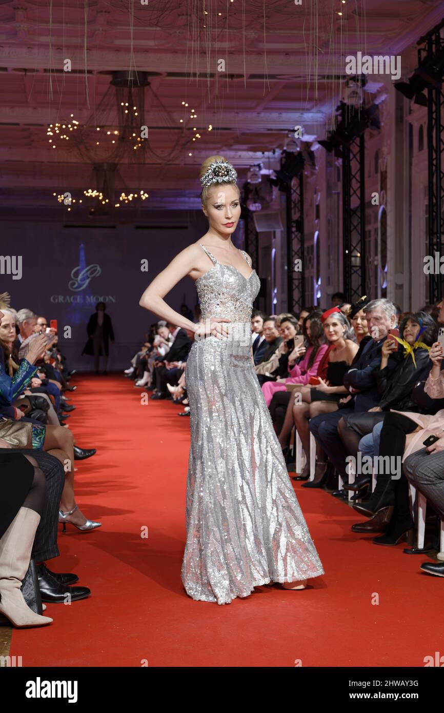 Paris, France. 03rd Mar, 2022. A model walks the runway during “Fly to ...