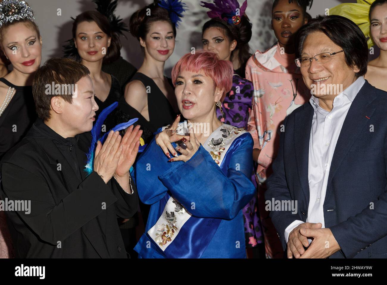 Paris, France. 03rd Mar, 2022. Grace Moon attends “Fly to the Moon ...