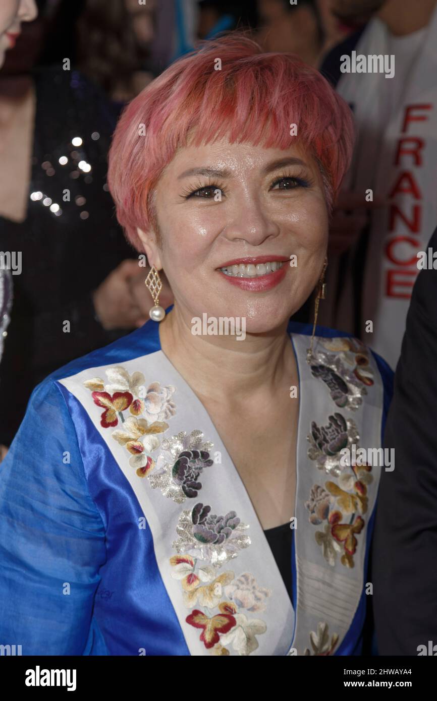 Paris, France. 03rd Mar, 2022. Grace Moon attends “Fly to the Moon ...