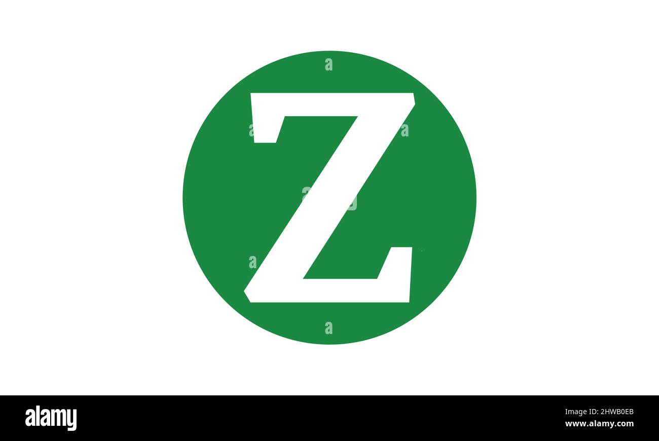 Green letter z Stock Vector Images - Alamy