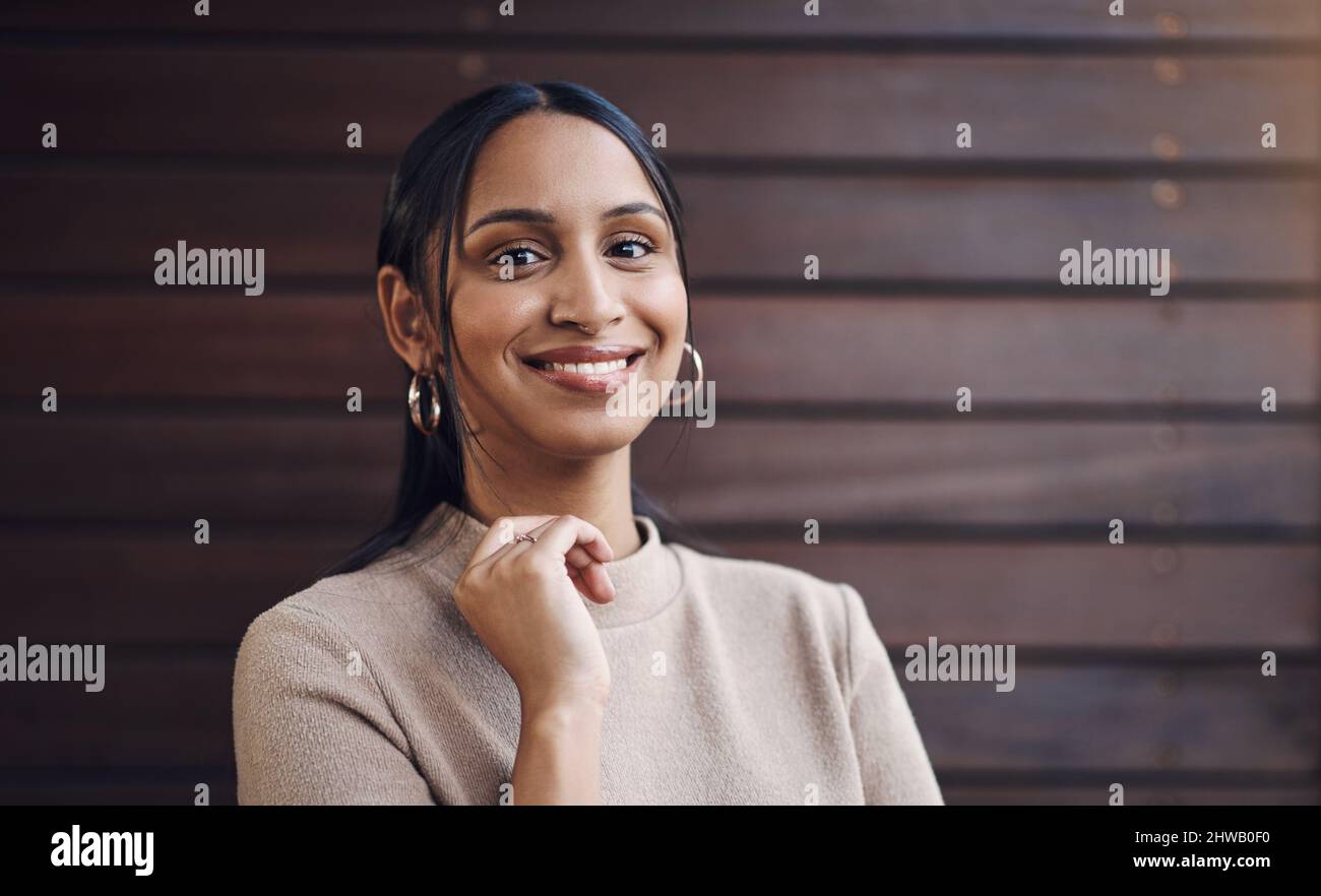 Confident in my role. Cropped portrait of an attractive young ...