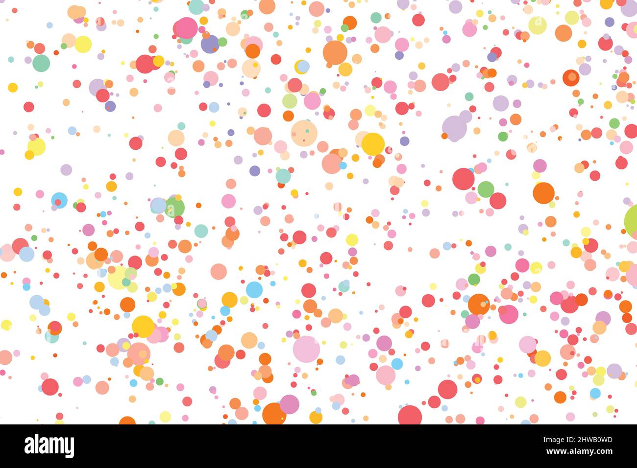 Light multicolor background, colorful vector texture with circles ...