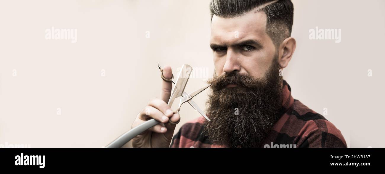 Retro moustache and razor hi-res stock photography and images - Alamy