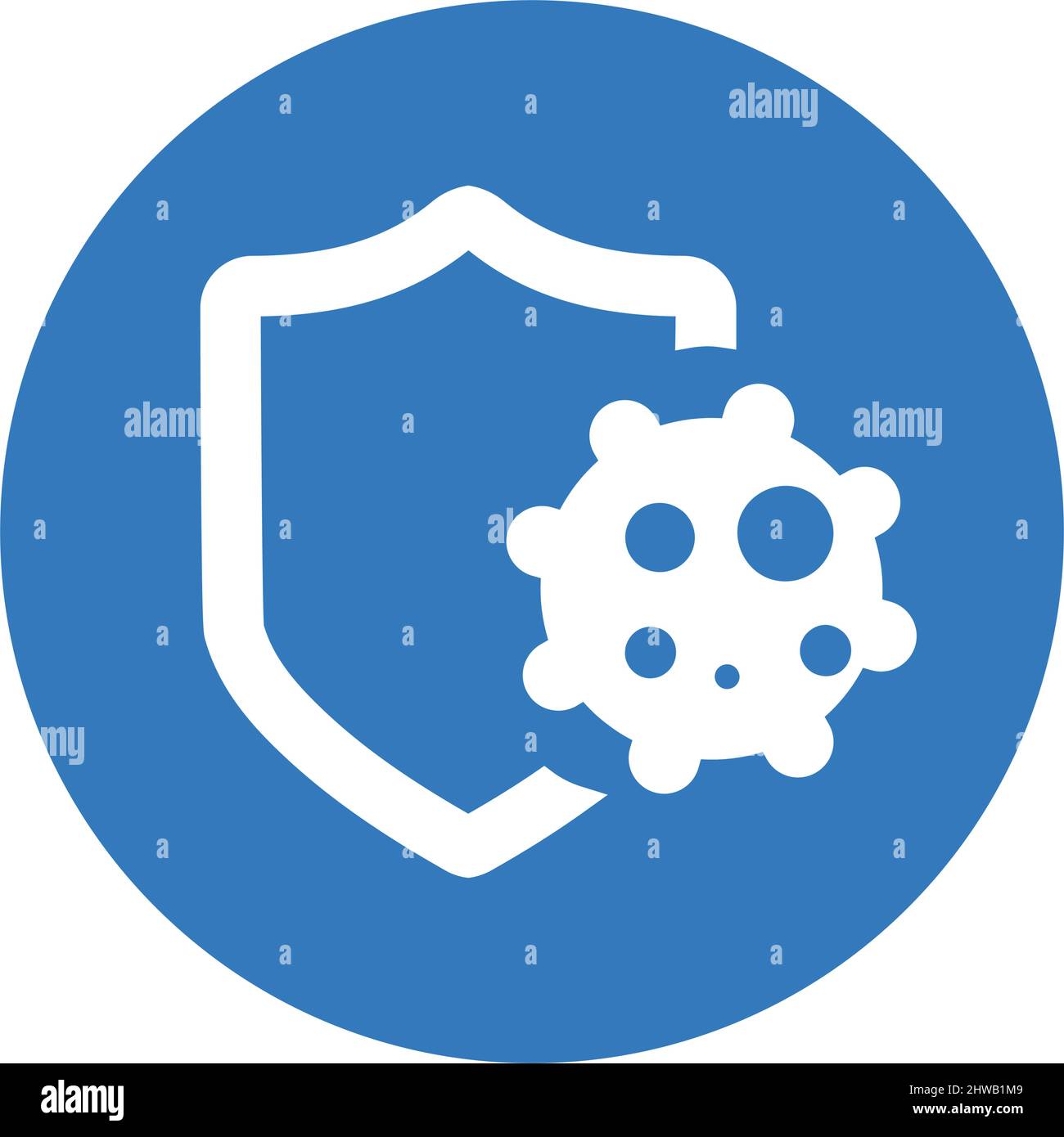 Bacteria, shield, coronavirus icon. Beautiful design and fully editable ...