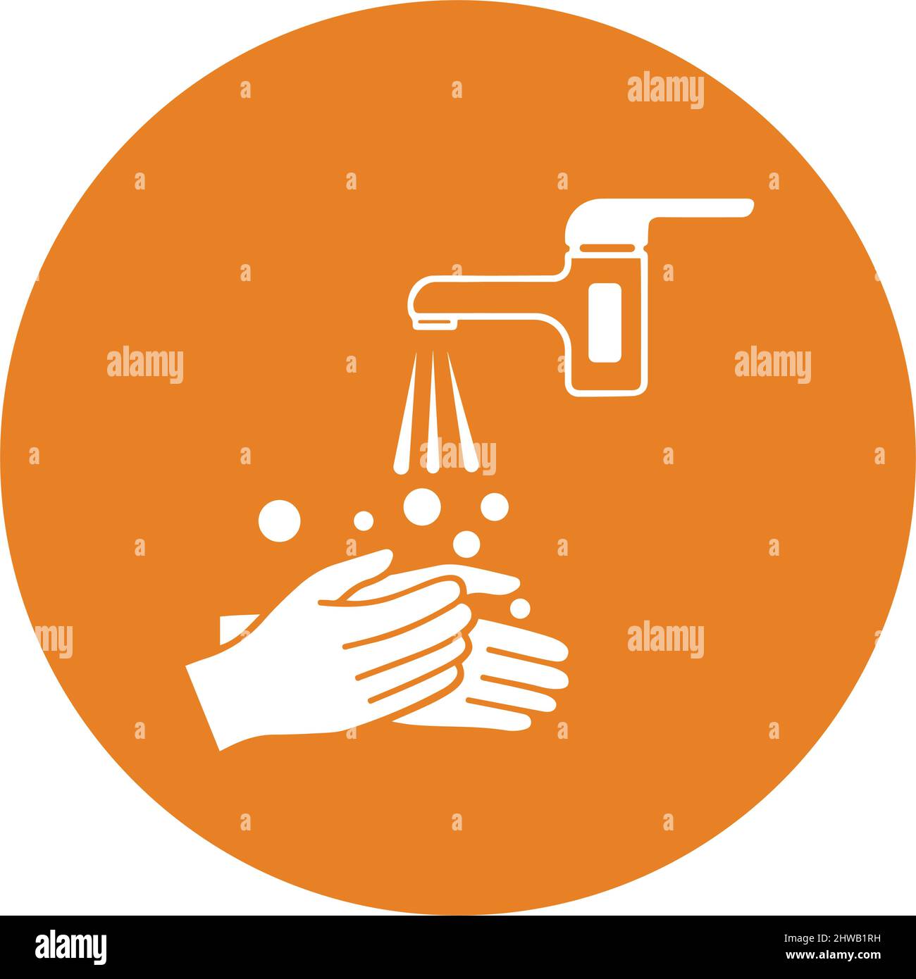 clean, hand washing icon. Beautiful design and fully editable vector ...