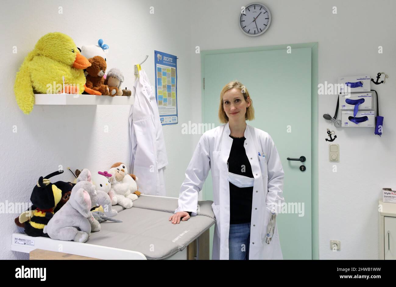 Rostock, Germany. 16th Feb, 2022. Verena Kolbe, a forensic pathologist ...