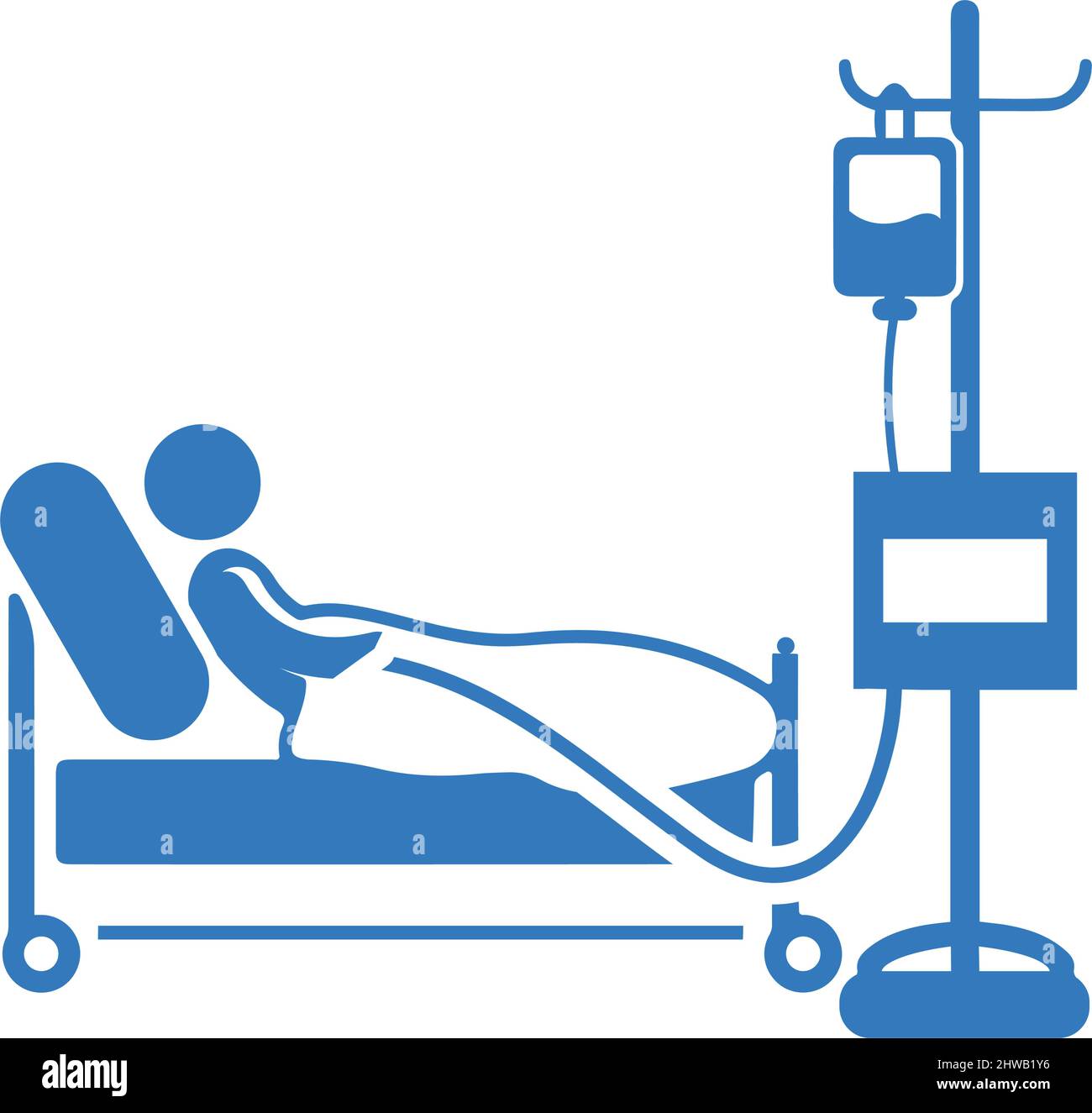 Dialysis, machine, treatment icon - Simple vector illustration for ...