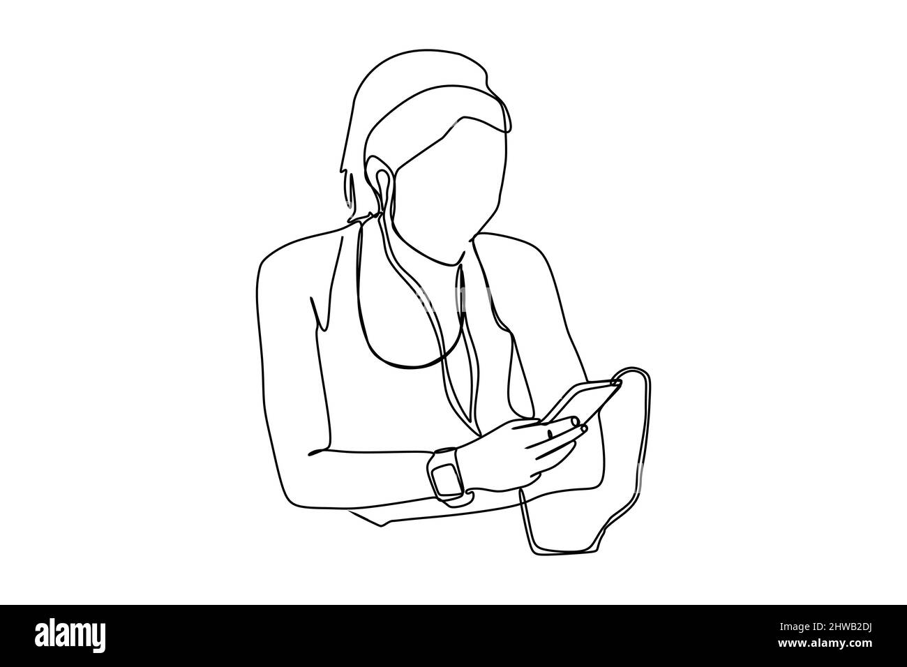 Drawing Photo Of Listening