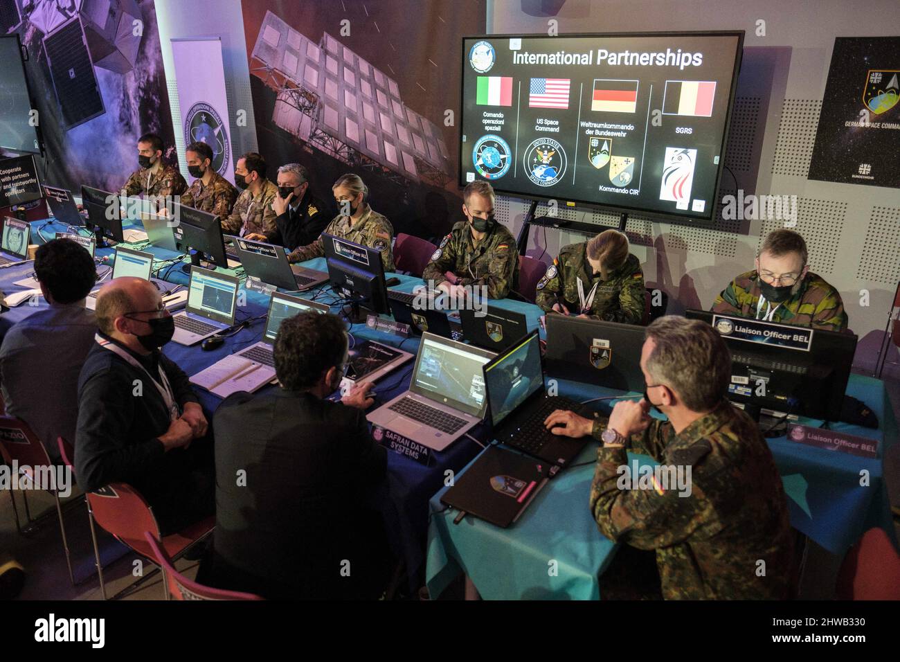 Tactical Command Center Cartoon