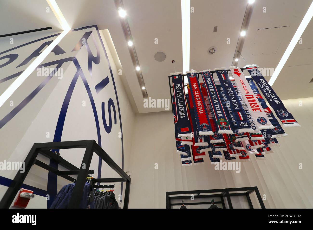 New York, USA. 04th Mar, 2022. Paris Saint-Germain new store is now ...