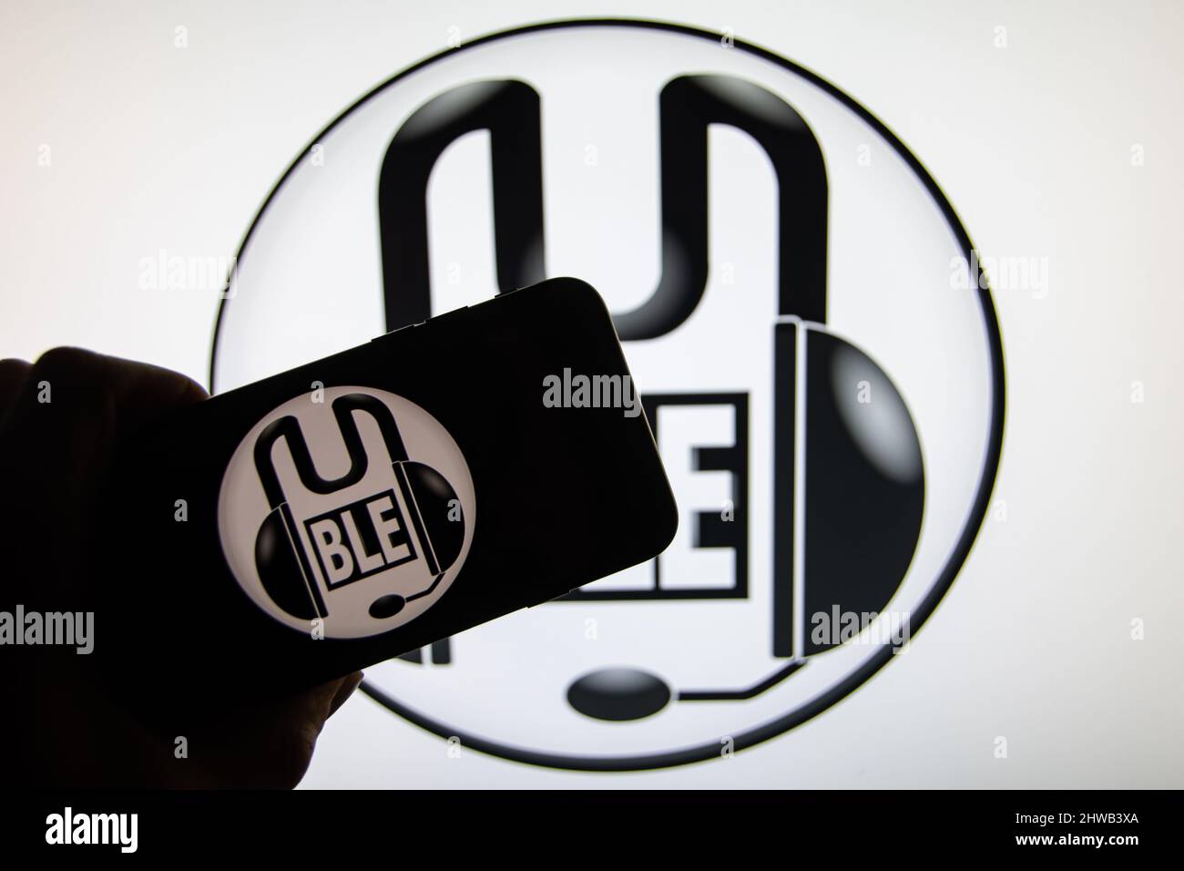 Rheinbach, Germany 4 March 2022, The brand logo of the voice ...