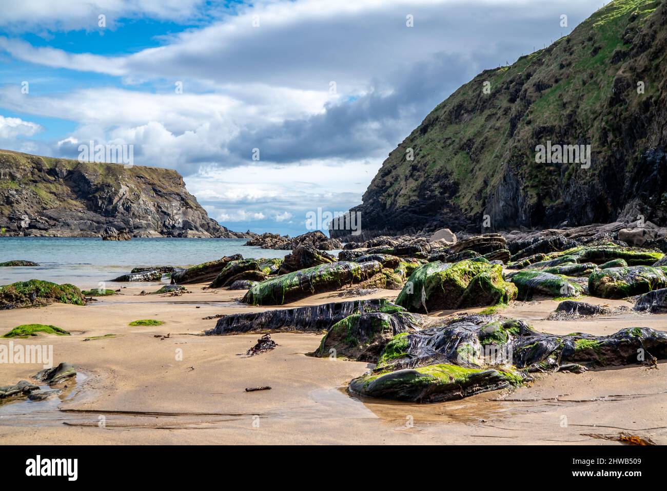 The Silver Strand in County Donegal - Ireland Stock Photo - Alamy