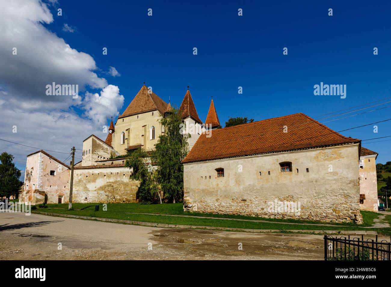 The historic castle church of Biertan in Romania Stock Photo - Alamy