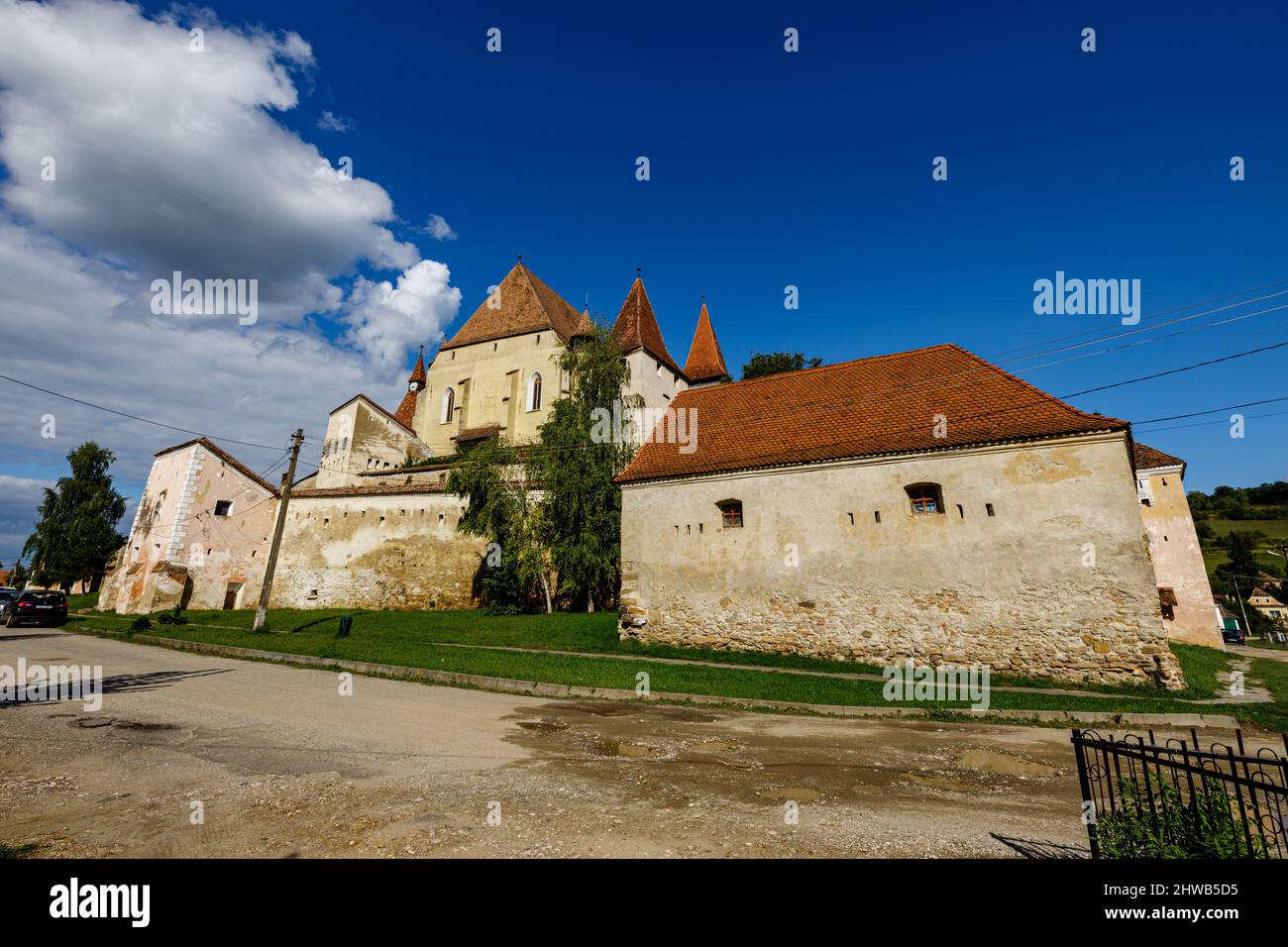 The historic castle church of Biertan in Romania Stock Photo - Alamy