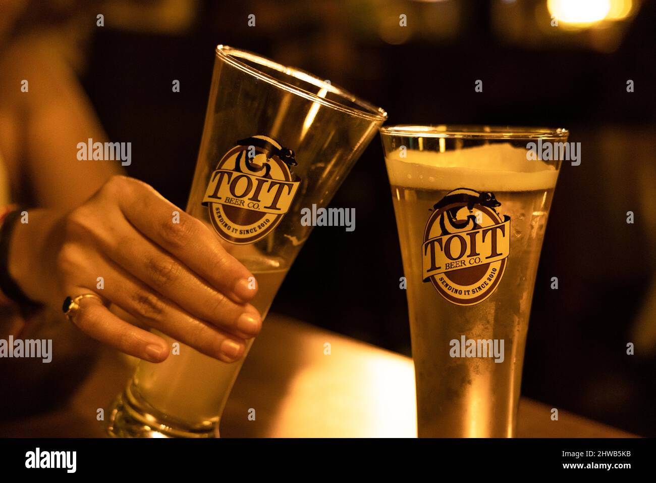 Cheers to another glass hi-res stock photography and images - Alamy