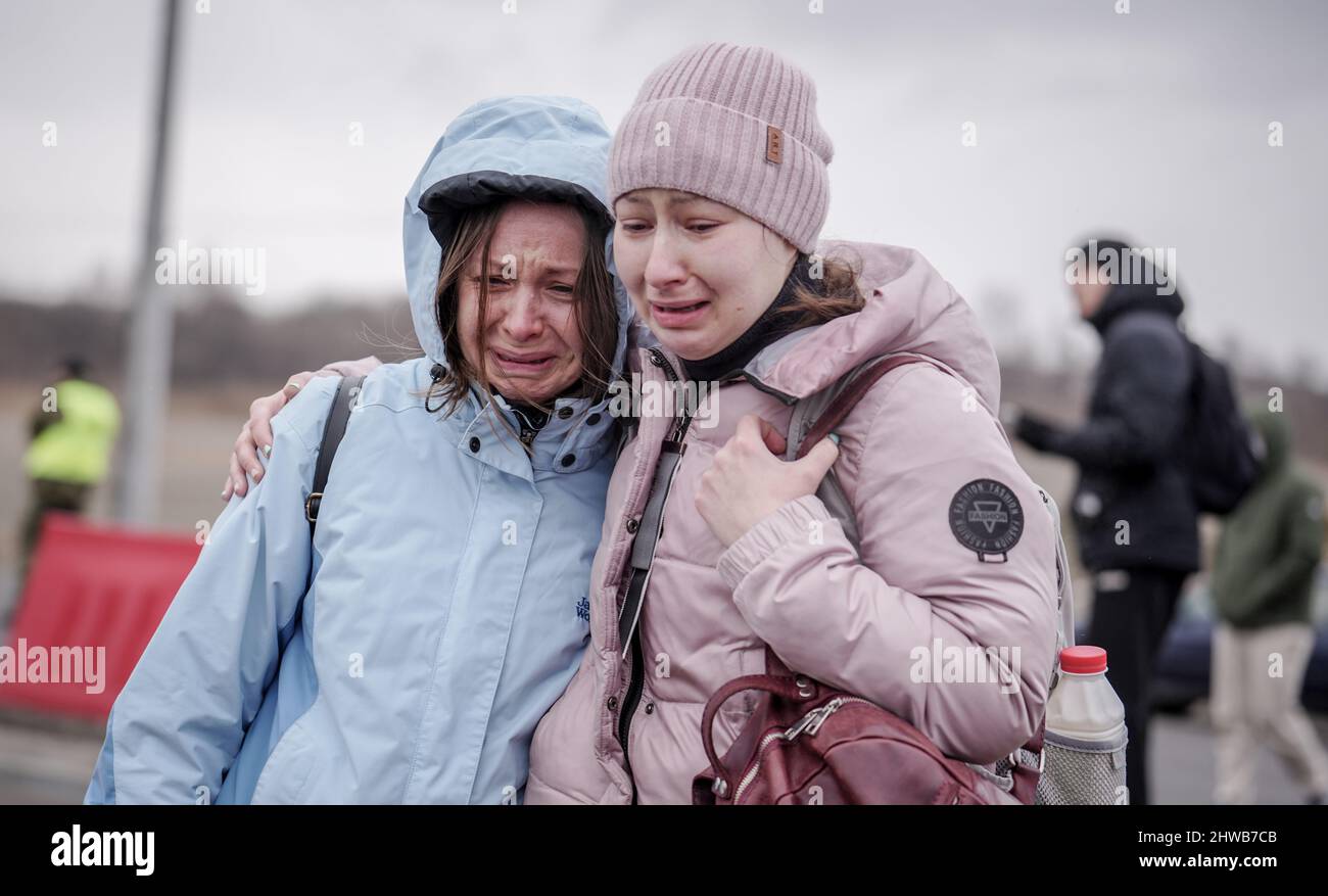 Ukrainian polish border hi-res stock photography and images - Alamy