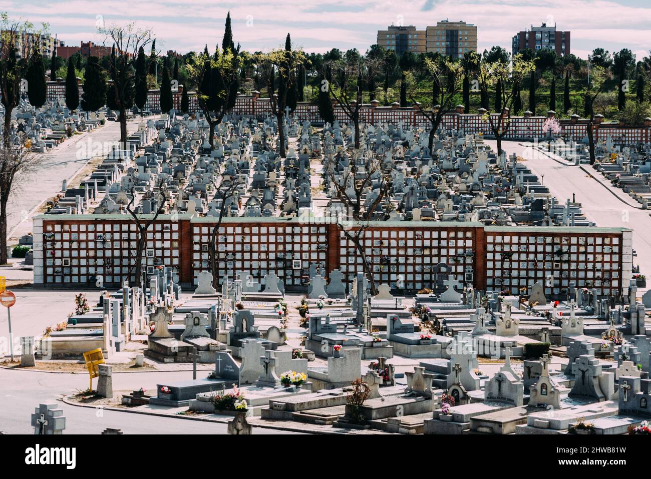 Cementerio de Nuestra Señora de La Almudena, former Necrópolis de Este ...