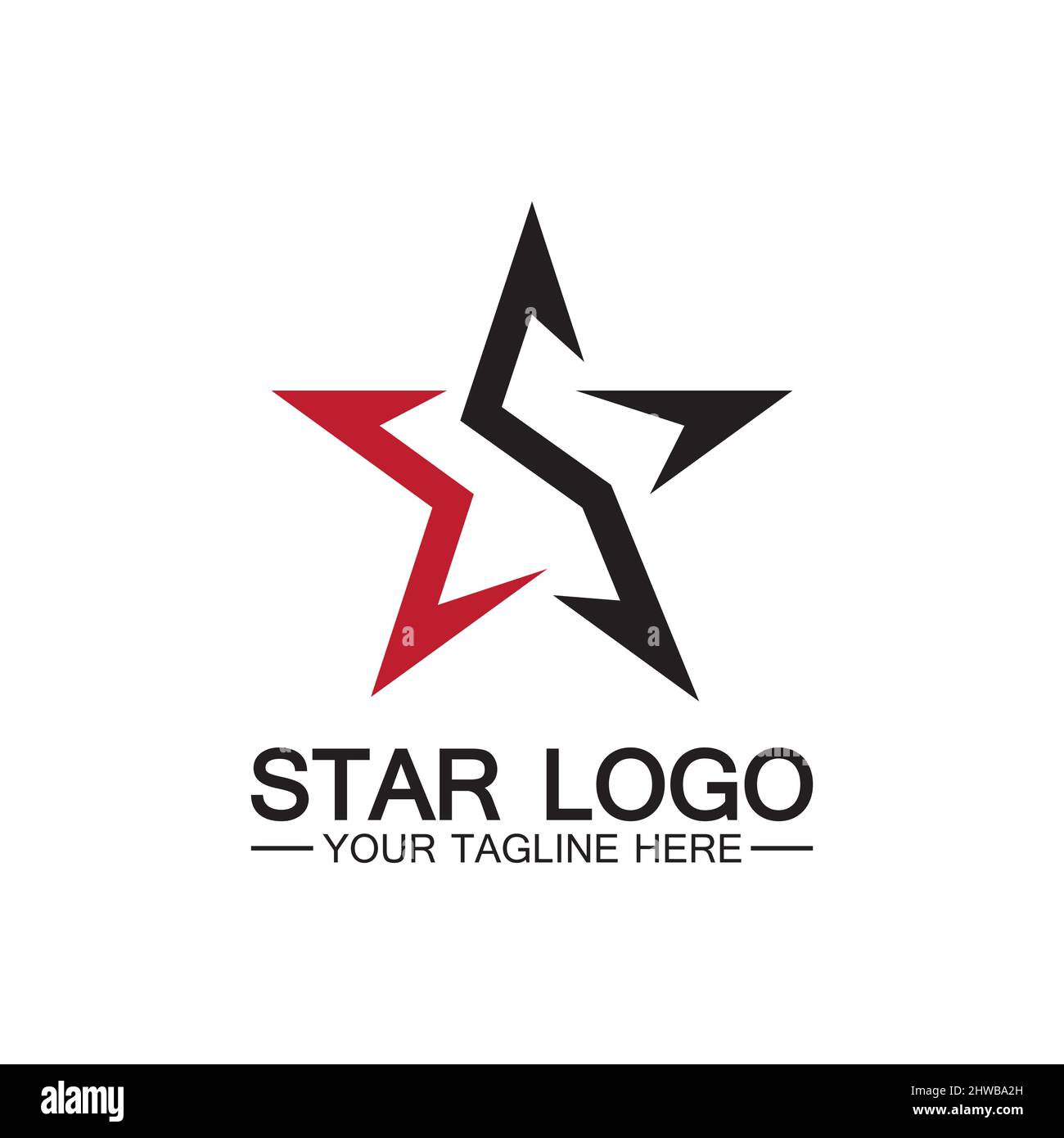 star logo template vector icon illustration design-vector Stock Vector ...