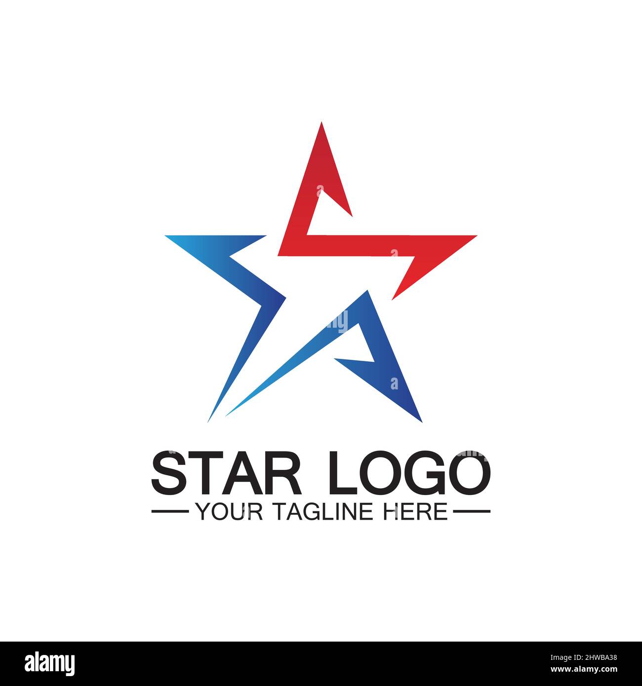 star logo template vector icon illustration design-vector Stock Vector ...