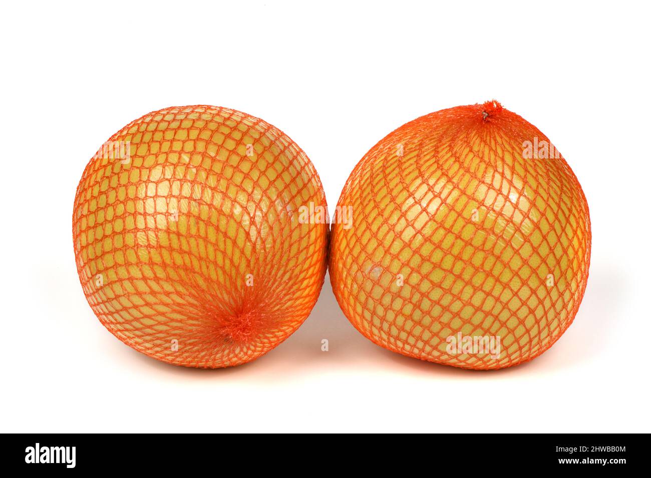Perfectly retouched pomelo on white background. High resolution photo ...