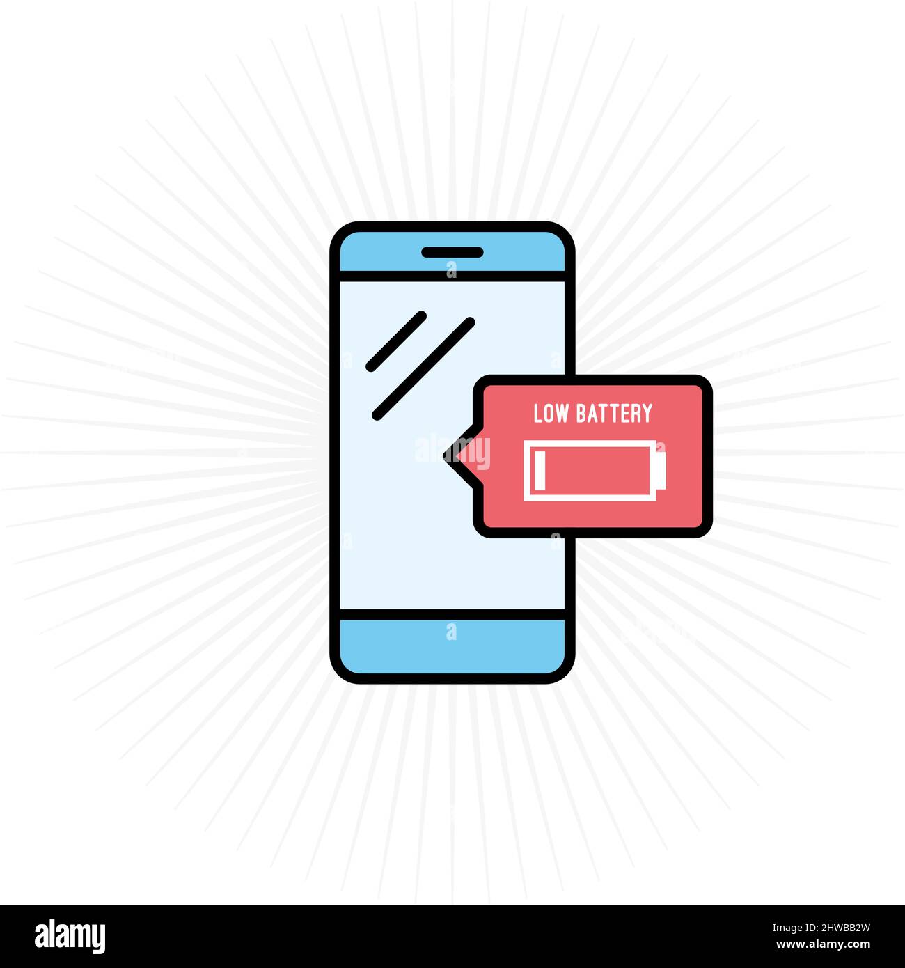 Mobile telephone batteries Stock Vector Images - Alamy