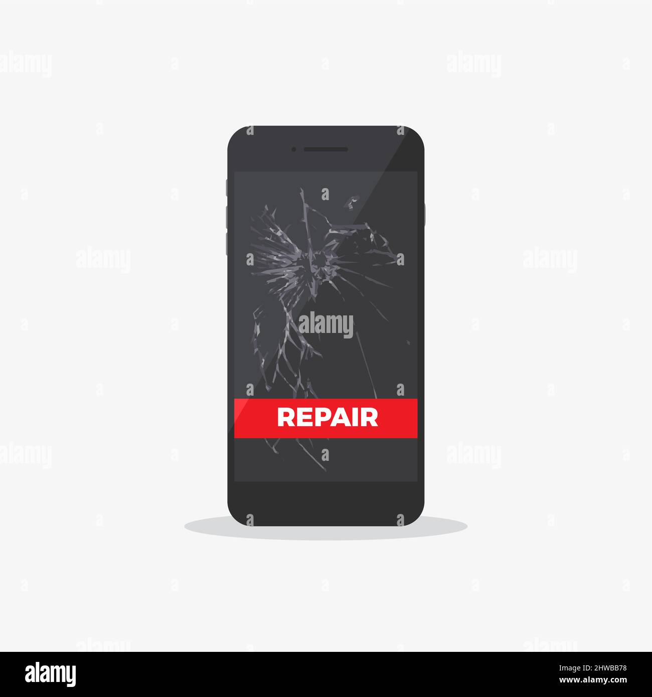 Phone repair service icon Cut Out Stock Images & Pictures - Alamy