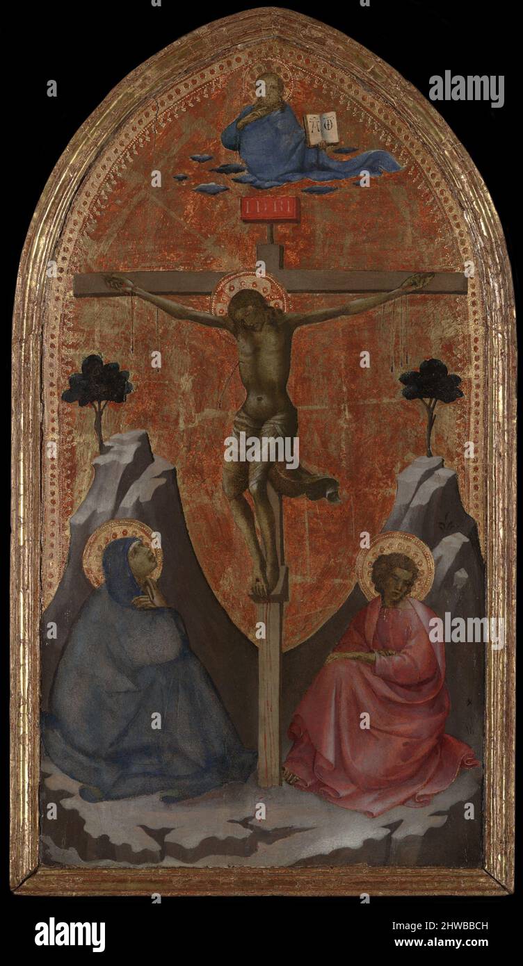 The Crucifixion. Artist: Lorenzo Monaco, Italian, Florence, ca. 1365/70 ...
