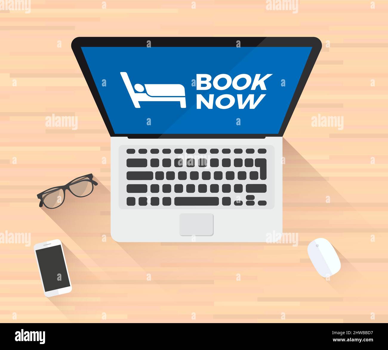 Book online now sticker hi-res stock photography and images - Alamy