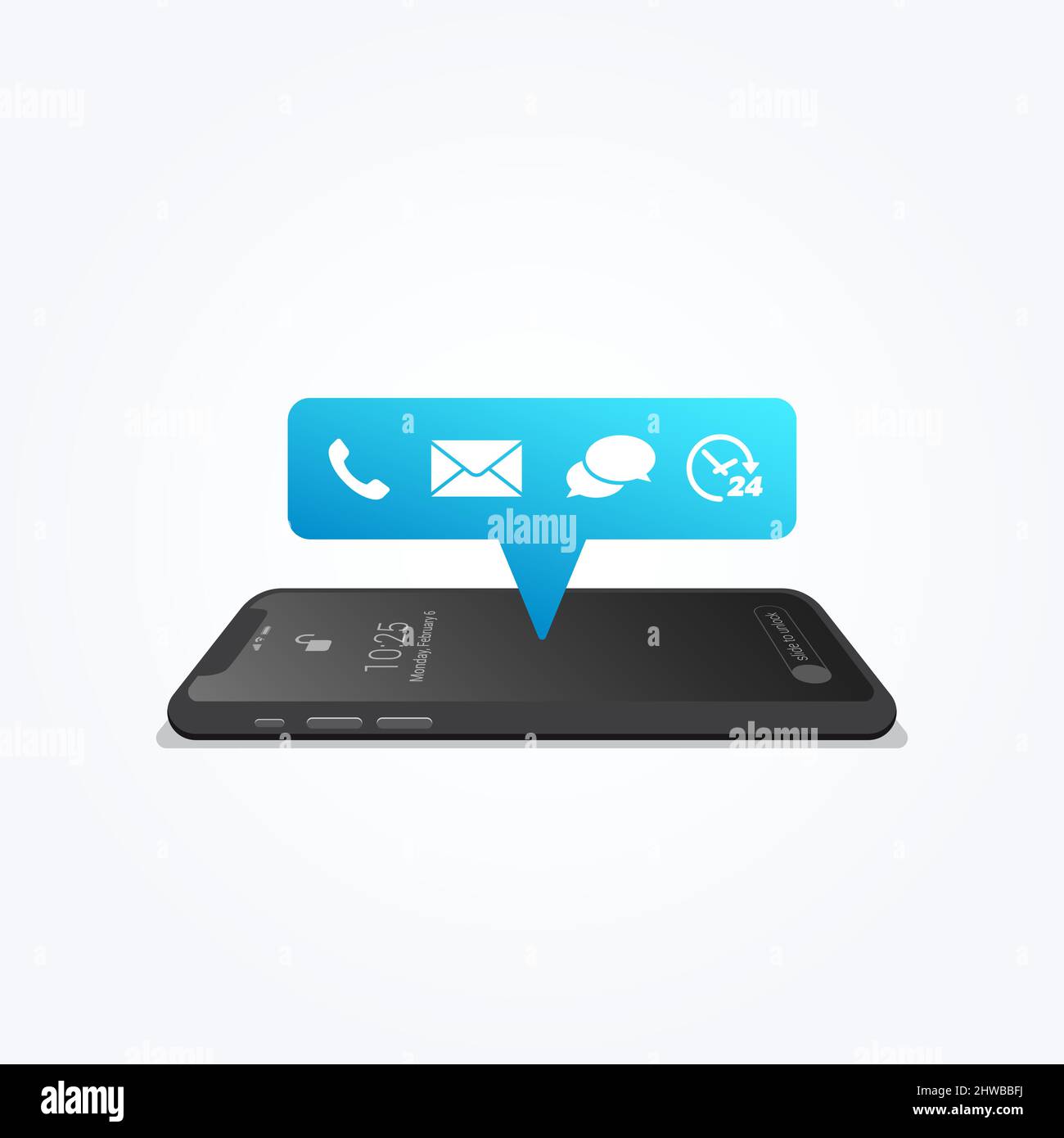 Cell contacts Stock Vector Images - Alamy