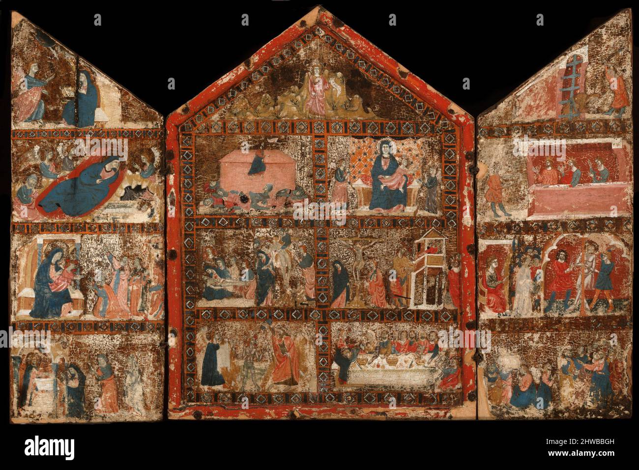 Scenes from the Lives of Christ and Saint John the Baptist. Artist ...