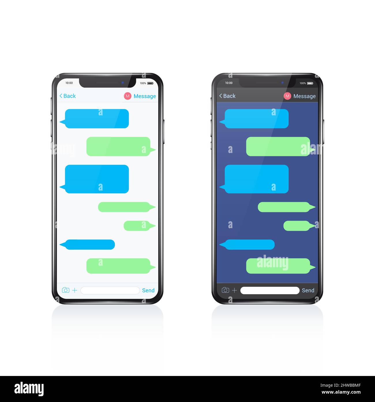 Phone templates Stock Vector Images - Alamy