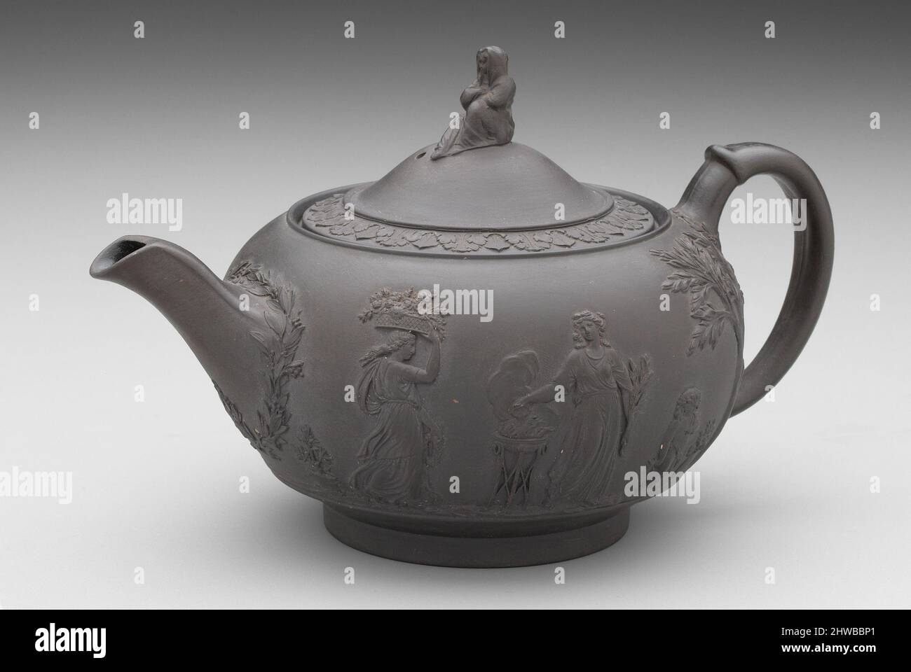 Teapot. Maker: Josiah Wedgwood, British, 1730–1795 Stock Photo - Alamy