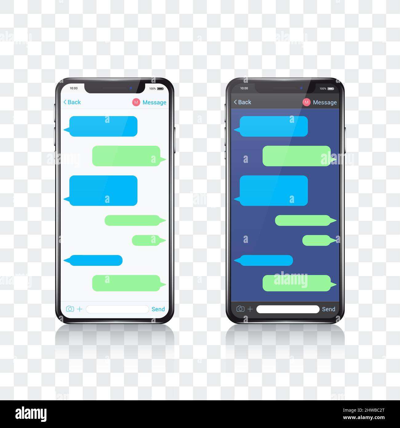 Phone templates Stock Vector Images - Alamy