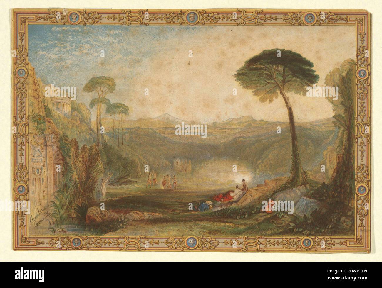 Untitled (Idyllic Landscape). Artist: Chamber Sons Publisher, American ...