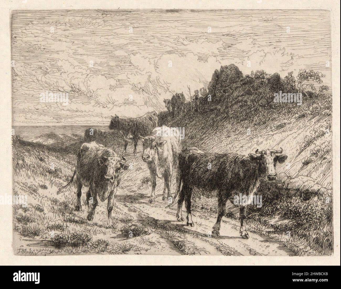 Thomas moran american 1837 1926 hi-res stock photography and images - Alamy