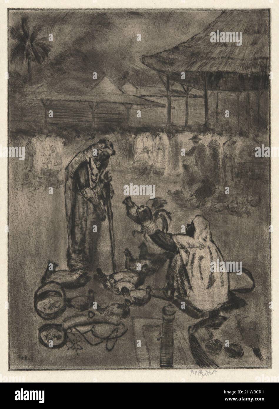 Chicken Vendor, Tinidad. Artist: George Overbury Hart, American, 1868 ...