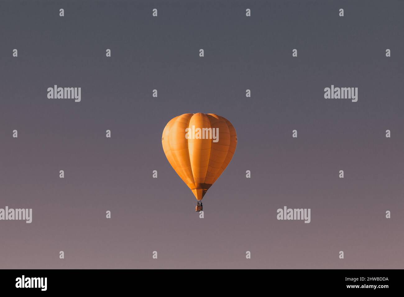 hot air balloons - freedom and adventure concept Stock Photo - Alamy