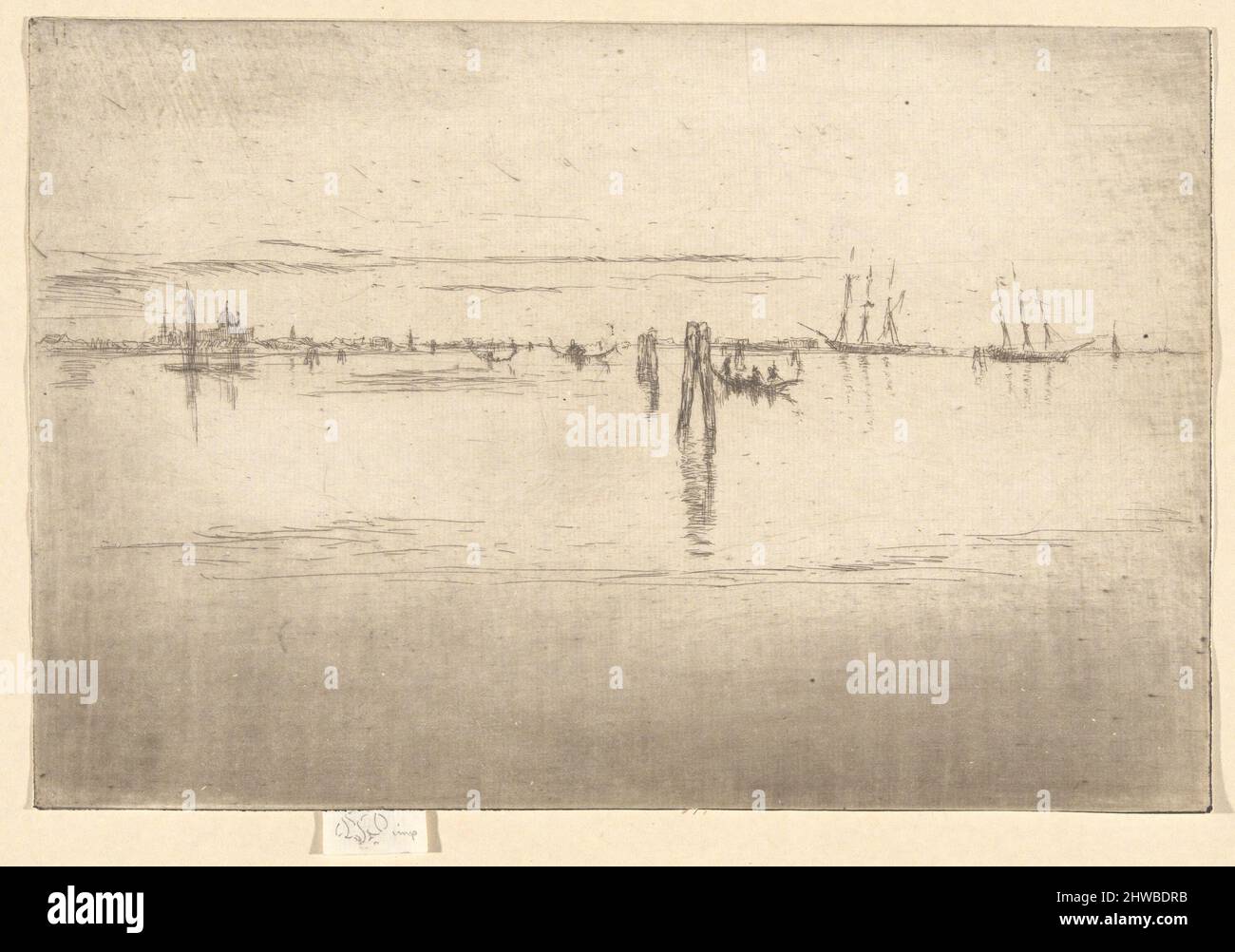 The Long Lagoon, from the Second Venice Set (A Set of Twenty-six ...