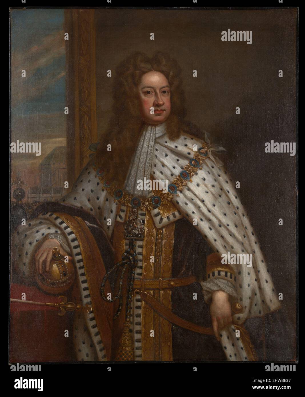 King George I of Great Britain and Ireland. Artist: Sir Godfrey Kneller ...